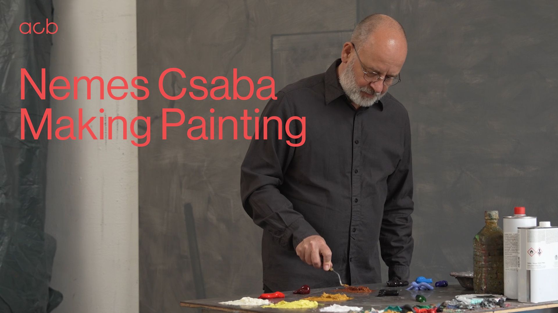 acb Galéria › Making Painting videóinterjú